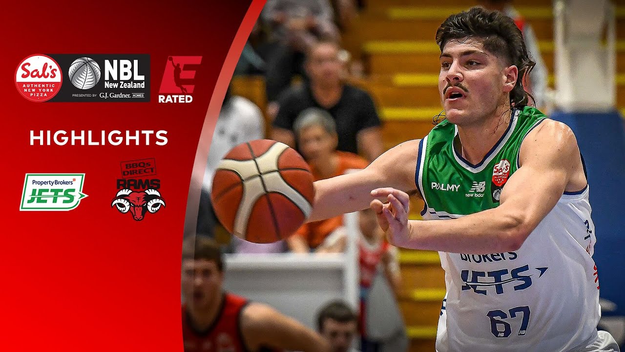 HIGHLIGHTS | Manawatu Jets v Canterbury Rams | Sal's NBL Round 14 | Sky ...