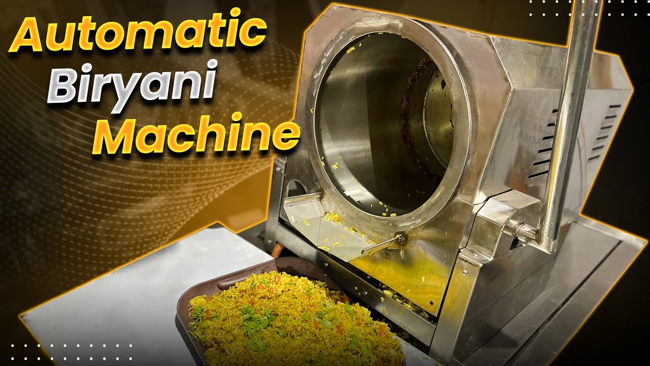 Biryani Making Machine | Automatic Biryani Making Machine | Business ...