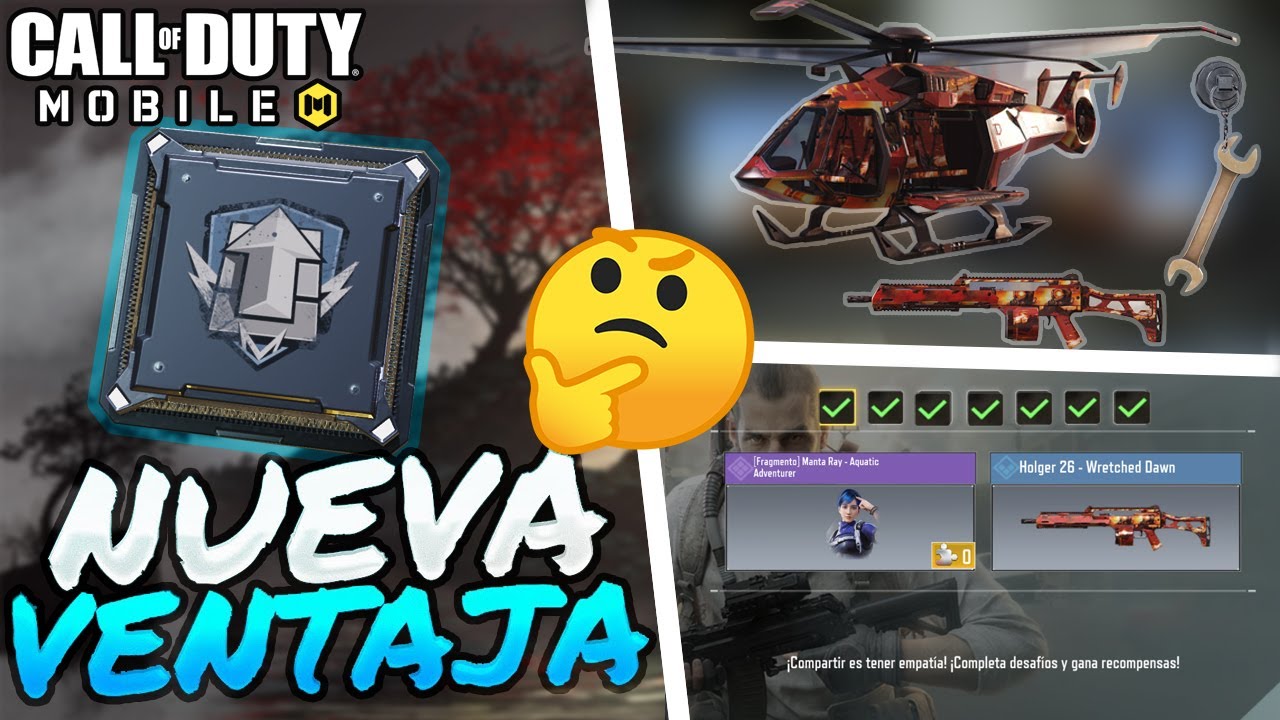 COMO HACER LA MISION "JUGADOR DE EQUIPO" COD MOBILE | NUEVA VENTAJA ...