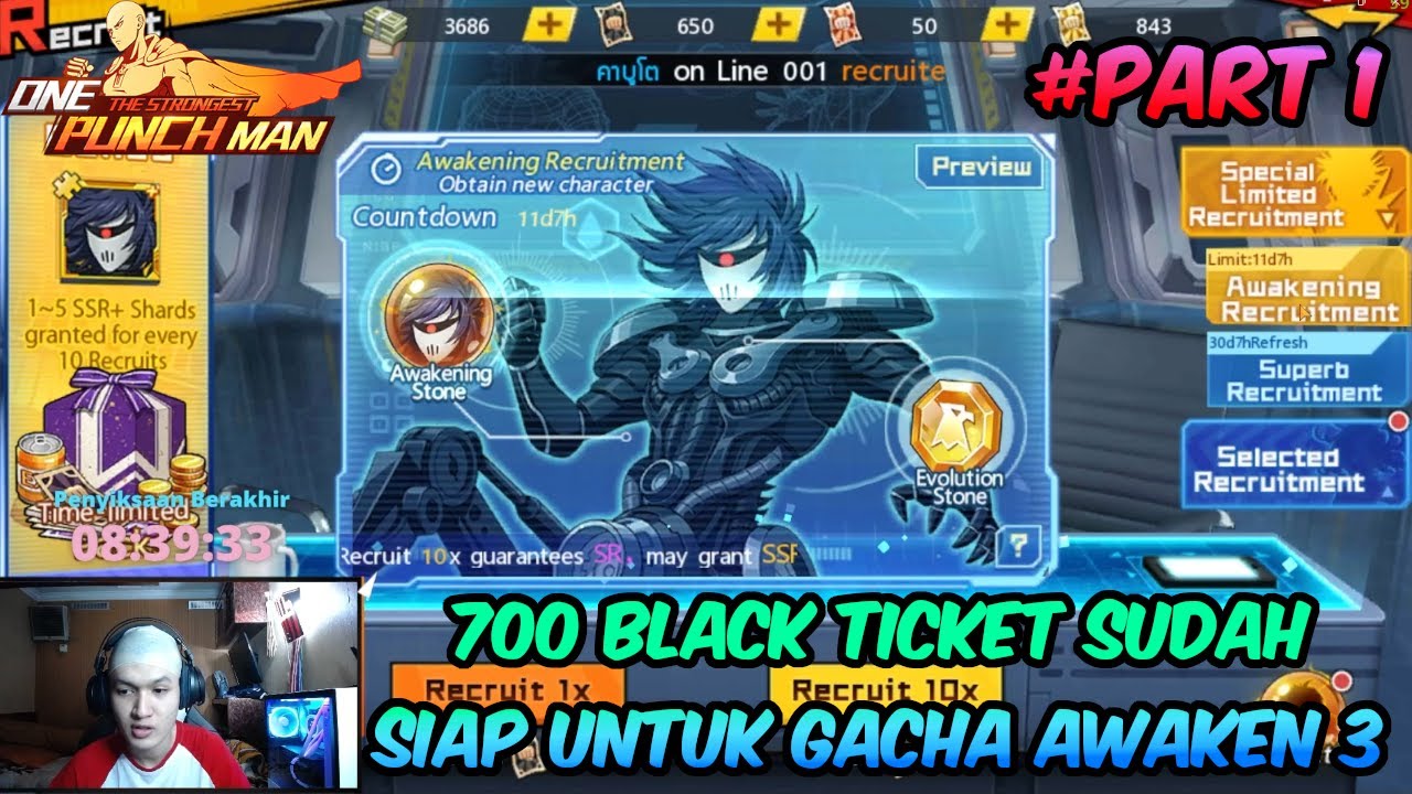 GACHA DRIVE KNIGHT SSR+ LANGUNG GAS AWAKEN 3 BOSS !!! #PART1- OPM The ...