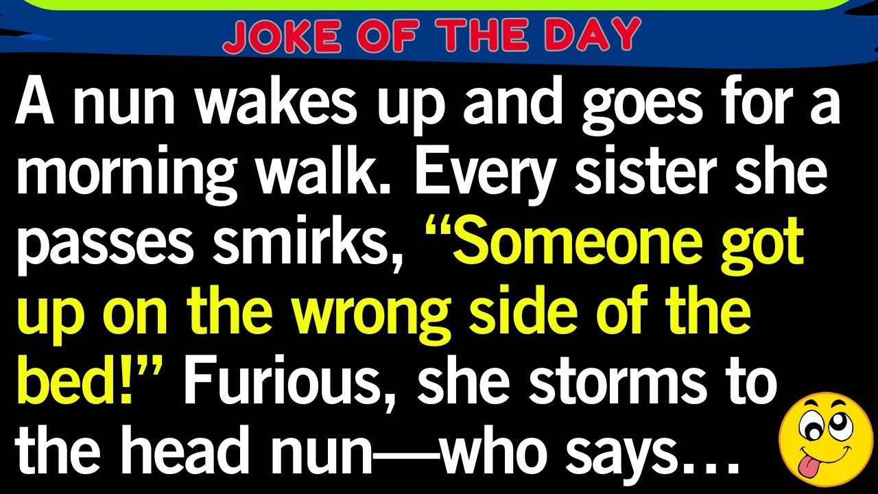 The Nun and the Bishop’s Slippers 😳 | Funniest Clean Joke Ever! - YouTube