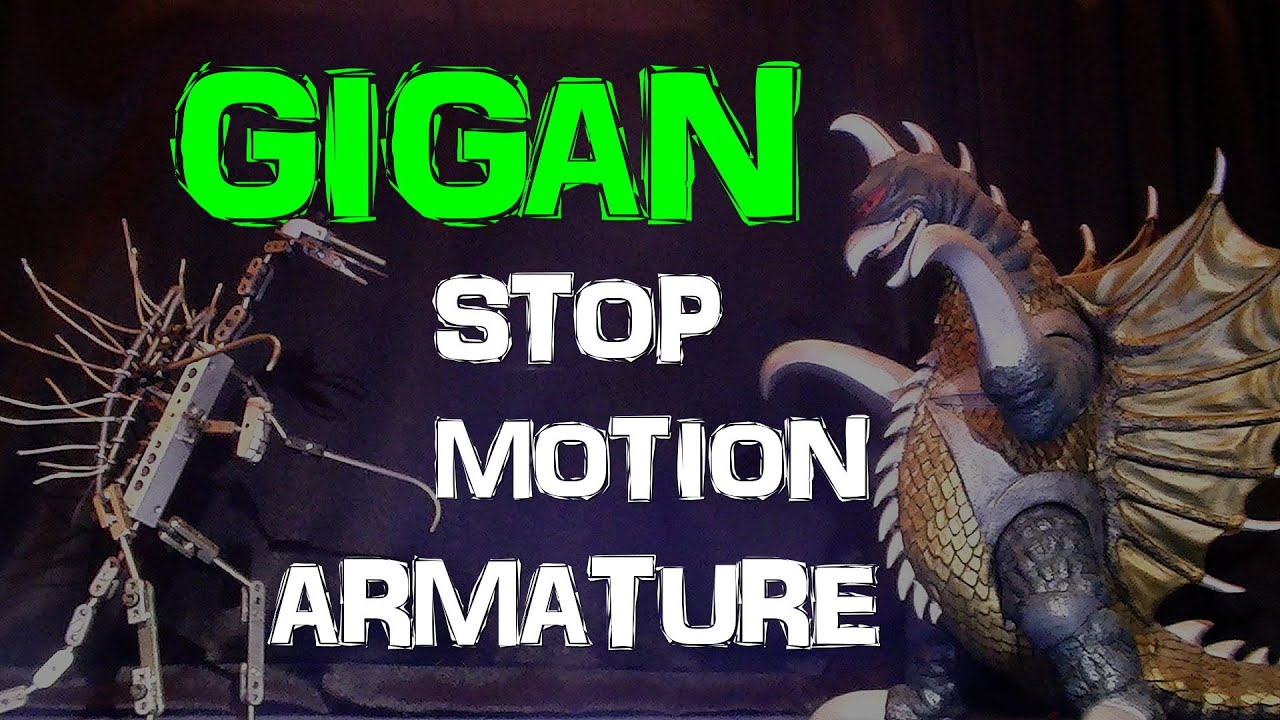 Godzilla vs Gigan 50th Anniversary: GIGAN Stop Motion Armature released ...