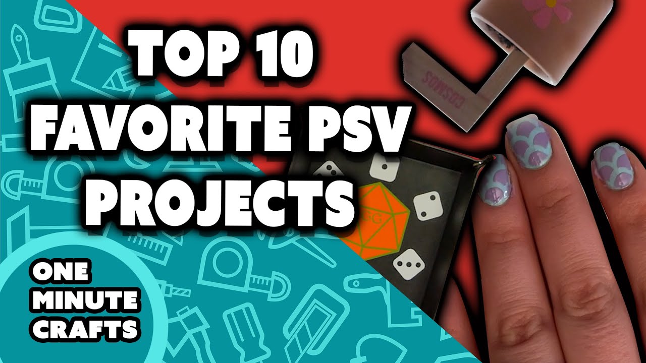 TOP 10 FAVORITE PSV PROJECTS COMPILATION - One Minute Crafts - YouTube