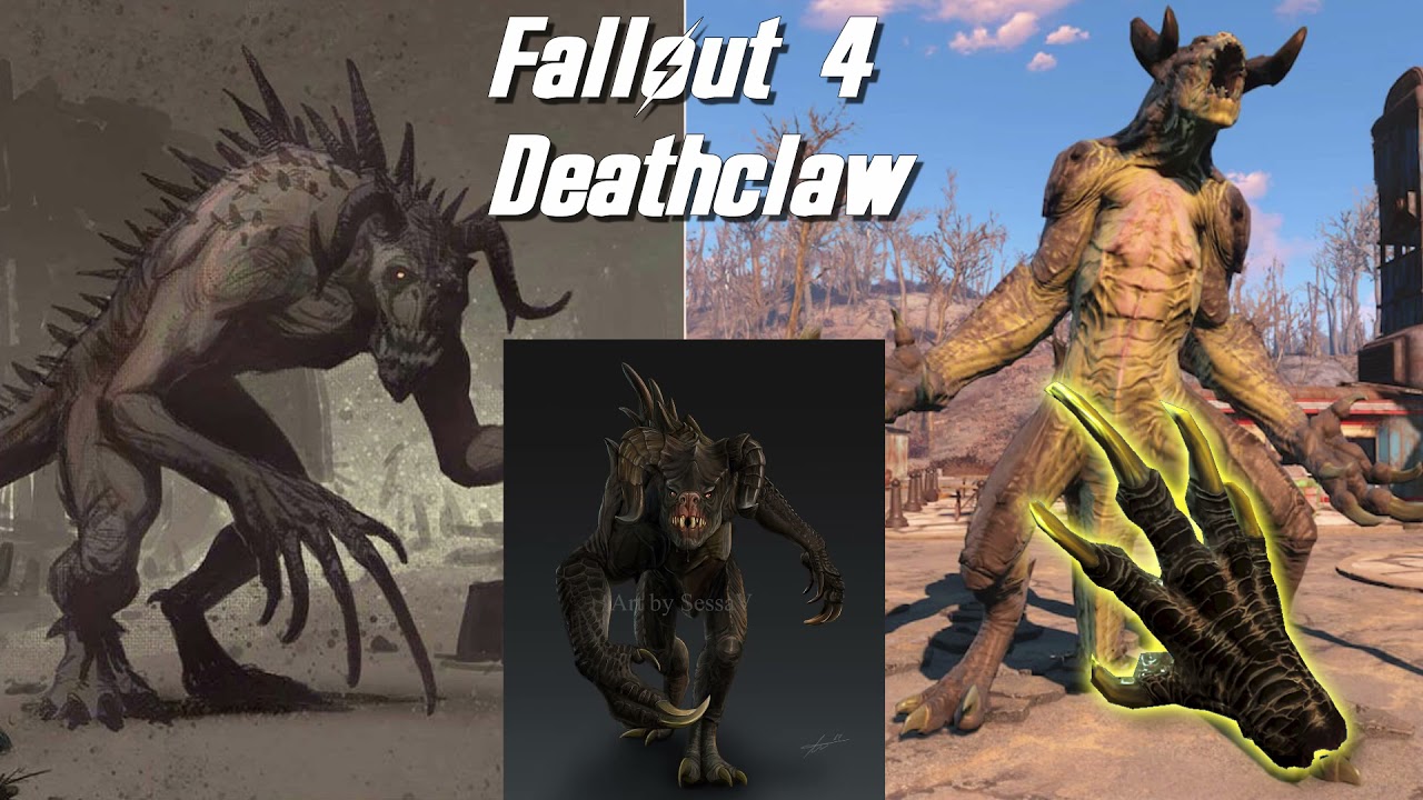Fallout 4 - Deathclaw sound redesign - YouTube