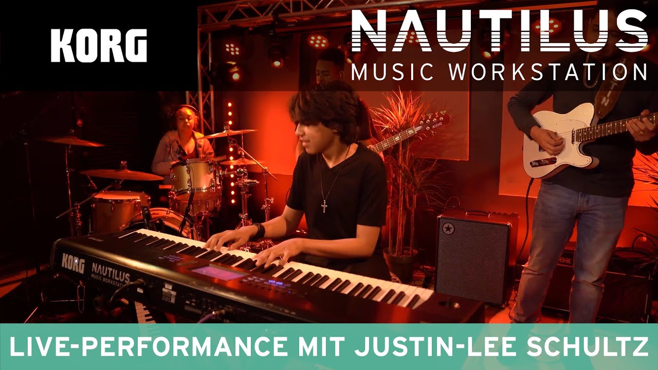 Justin-Lee Schultz: African Chant (Live auf dem KORG NAUTILUS) - YouTube