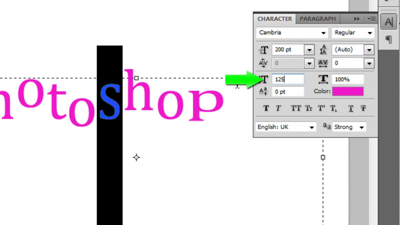 How to use Text Tool in Photoshop CC, CS6, CS5 | Photoshop Tutorial ...