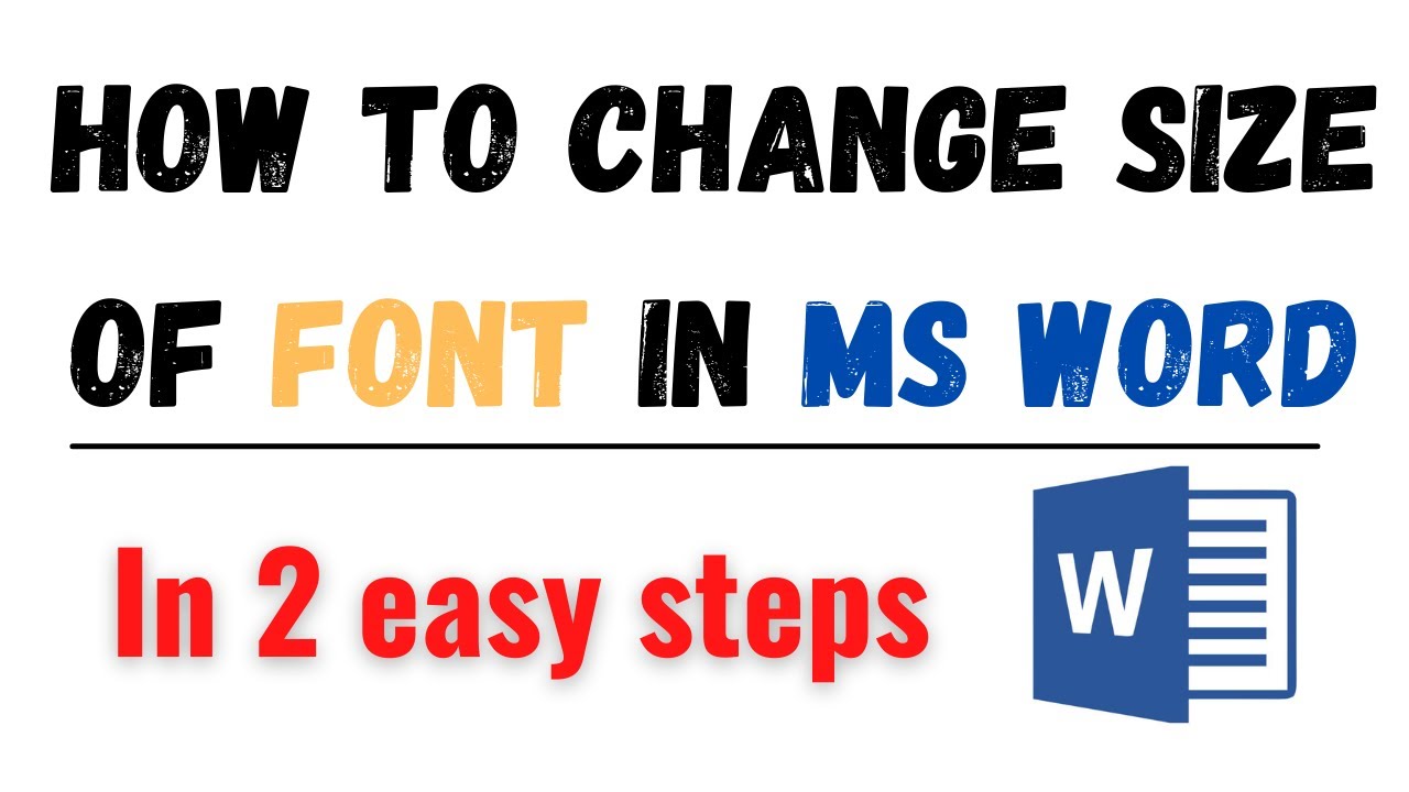 MS WORD 2021 How To Increase Or Decrease Font Size In Ms Word 2021 MS WORD 2021 How To Increase Or Decrease Font Size In Ms Word 2021