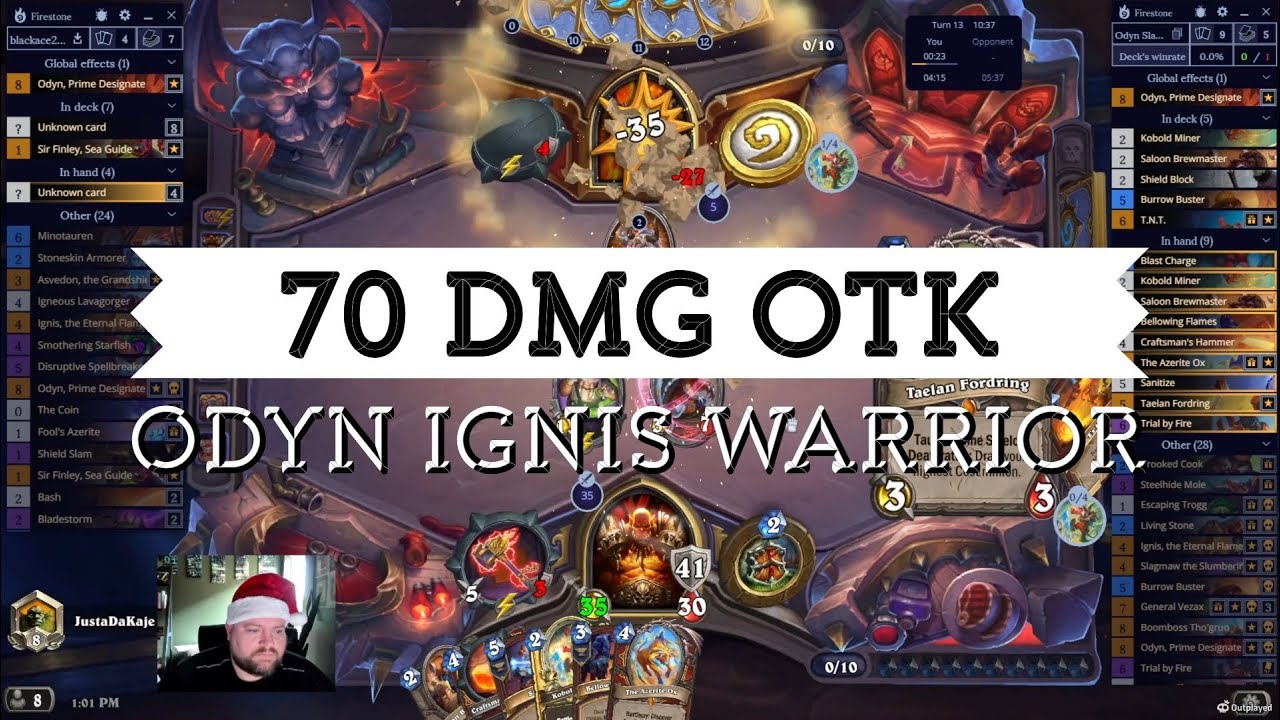 70 DMG OTK Odyn Ignis Warrior - YouTube
