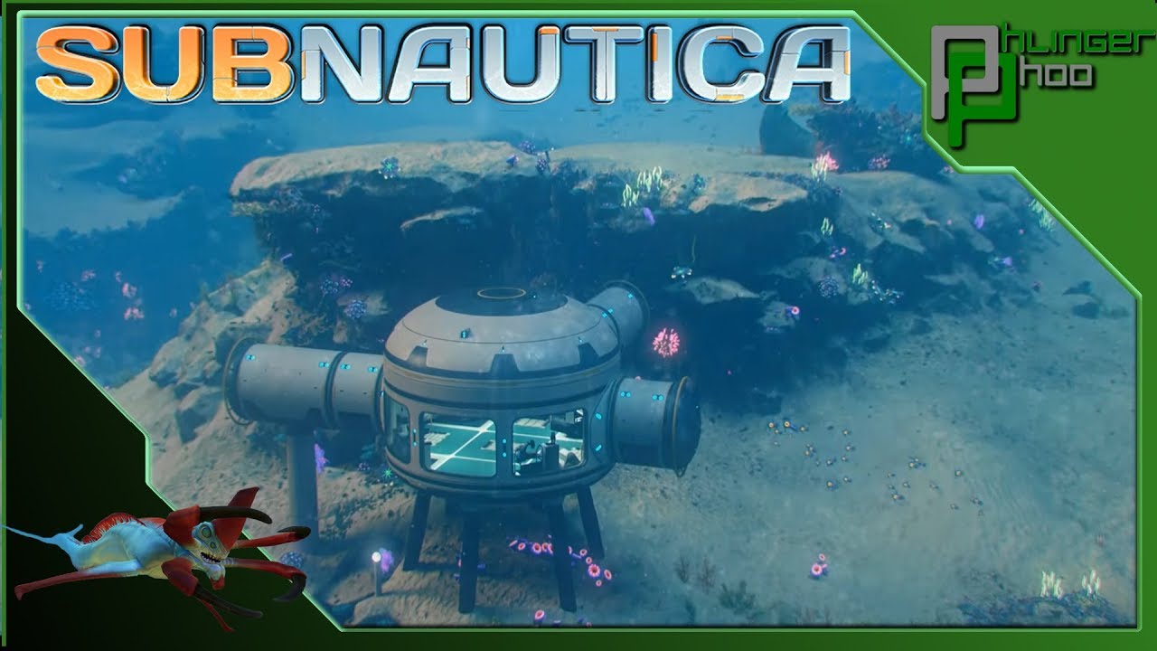 Subnautica EP7 - MUSHROOM FOREST AND FIRST BASE! - YouTube