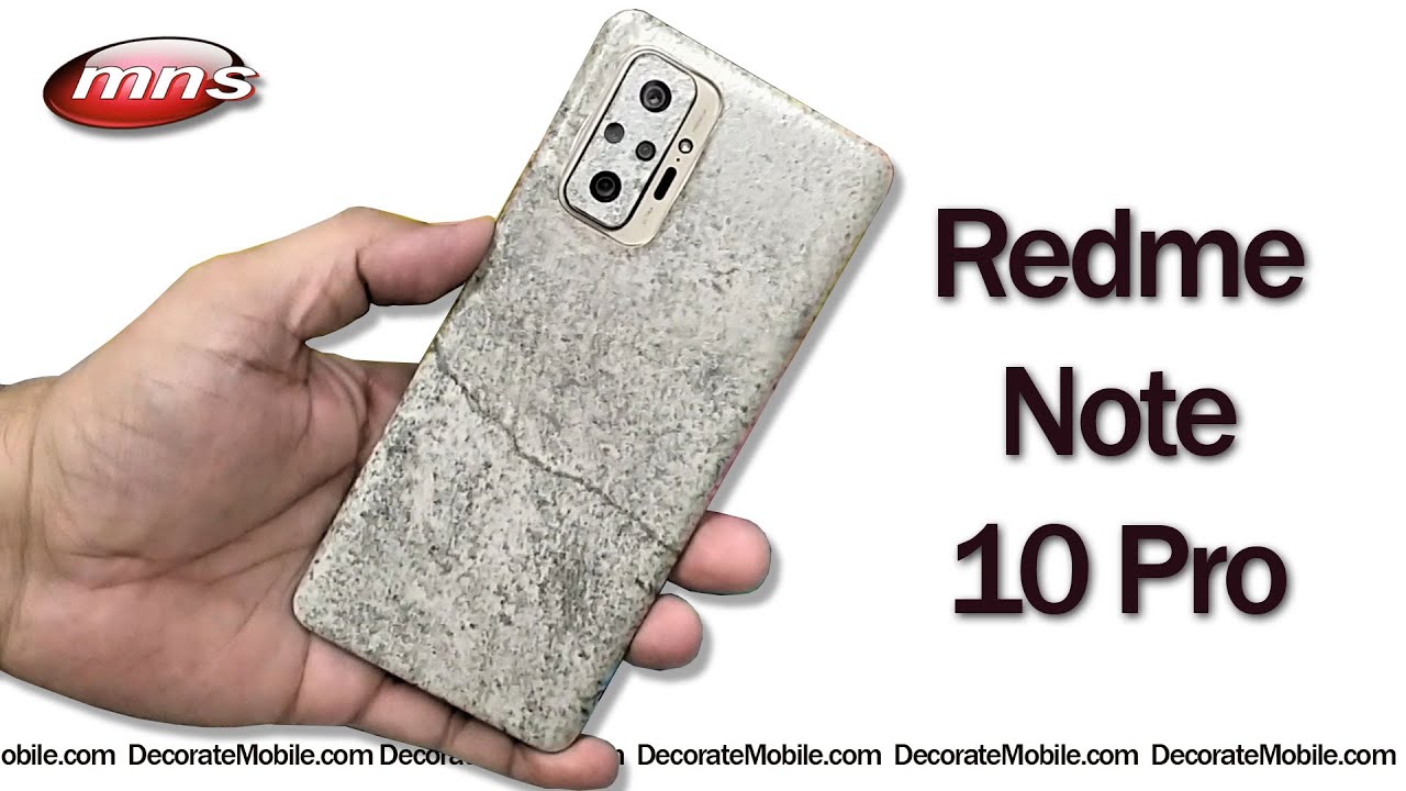 Redmi Note 10 Pro || Cut Out Skin's || Decorate Mobile || MNS Computer ...