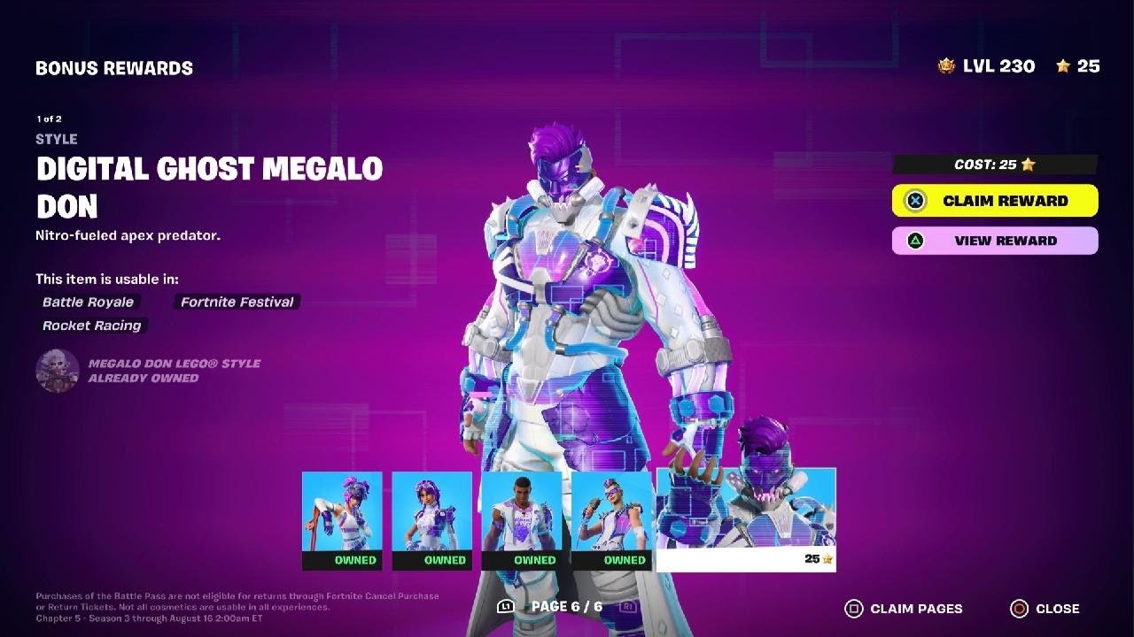 UNLOCKING *ALL* BONUS REWARDS STYLES SKINS IN FORTNITE CHAPTER 5 SEASON ...