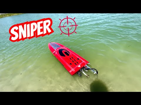 Delta Force Sniper - 8s Castle Hydra 2028 - 76 mph - T Class Boat - YouTube