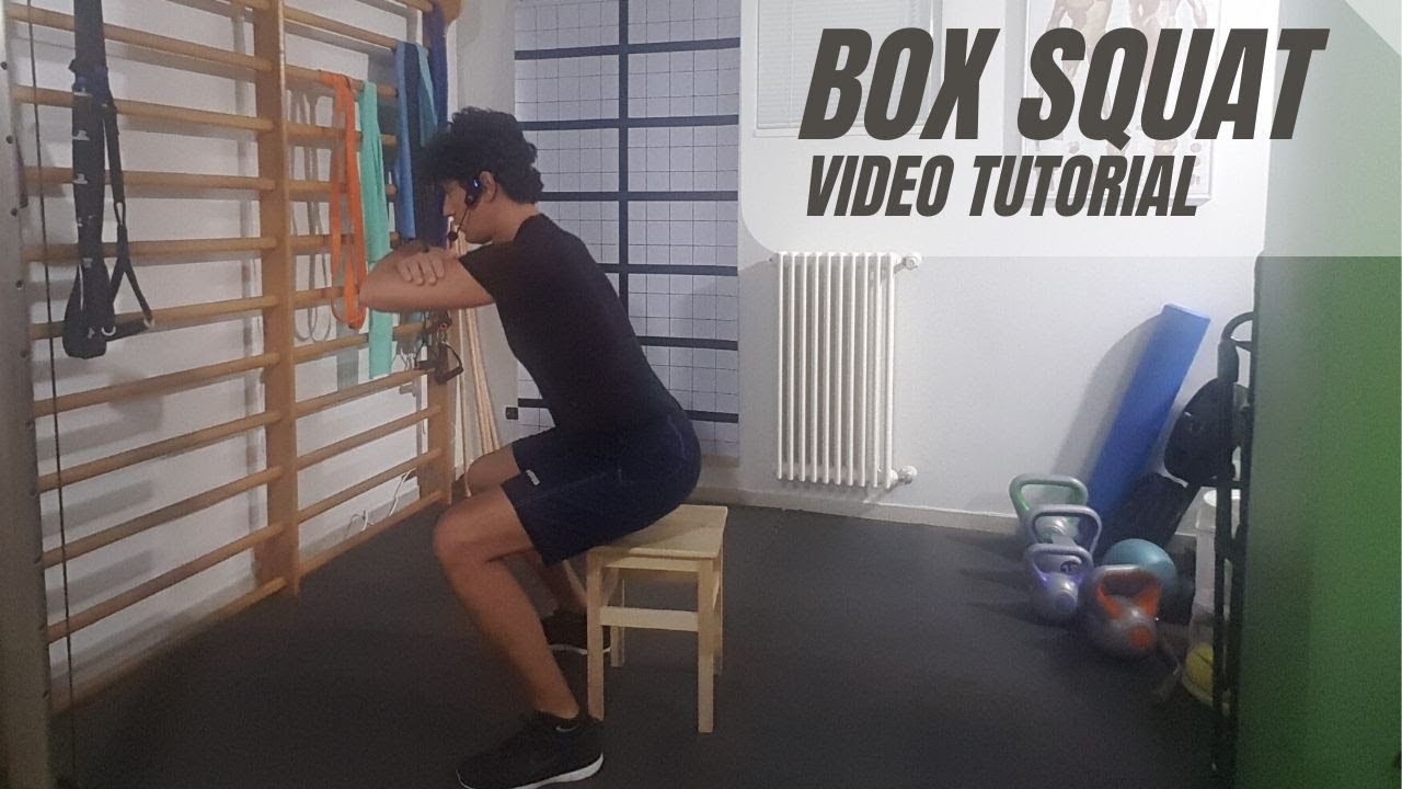 Box squat video tutorial - YouTube