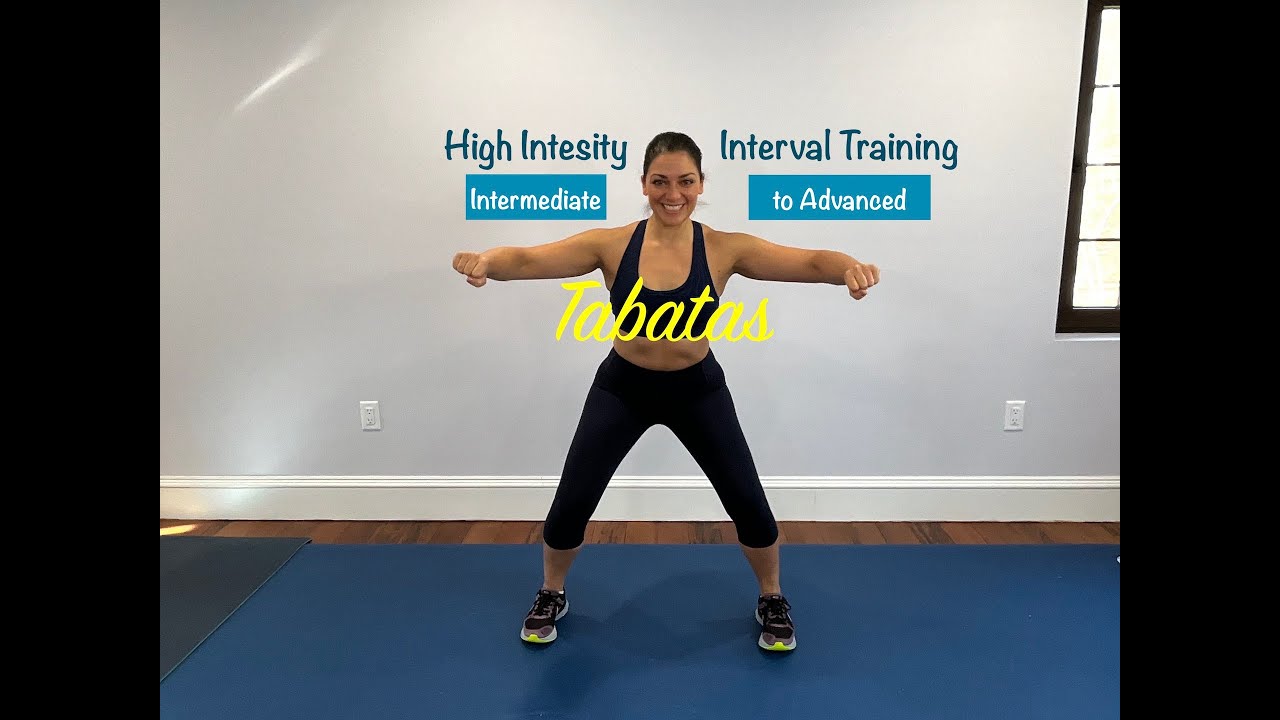 Total Body HIIT | Tabatas | Intermediate to Advanced | No Equipment ...
