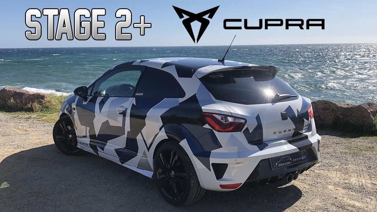SEAT IBIZA CUPRA STAGE 2+ 😱🚀 Un petit avion de chasse - YouTube