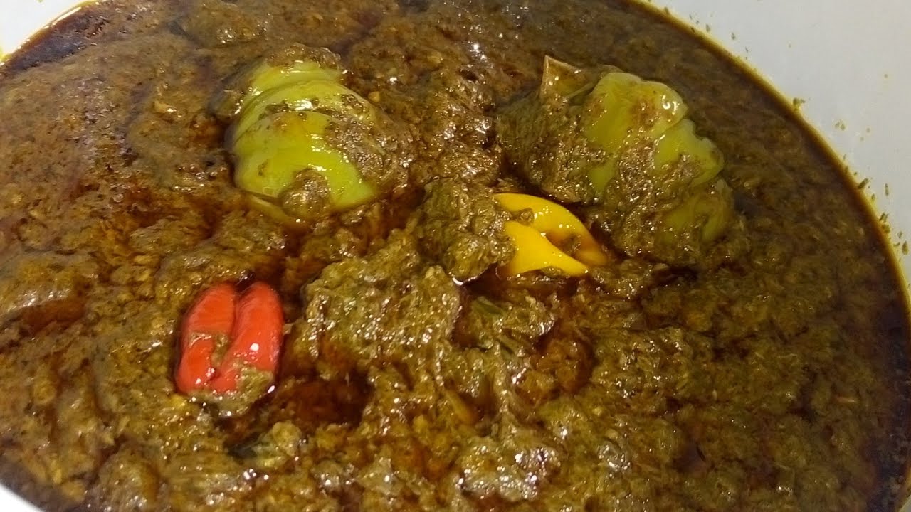 mborokhé sauce feuille de manioc à la pâte d'arachide a ma façon ...