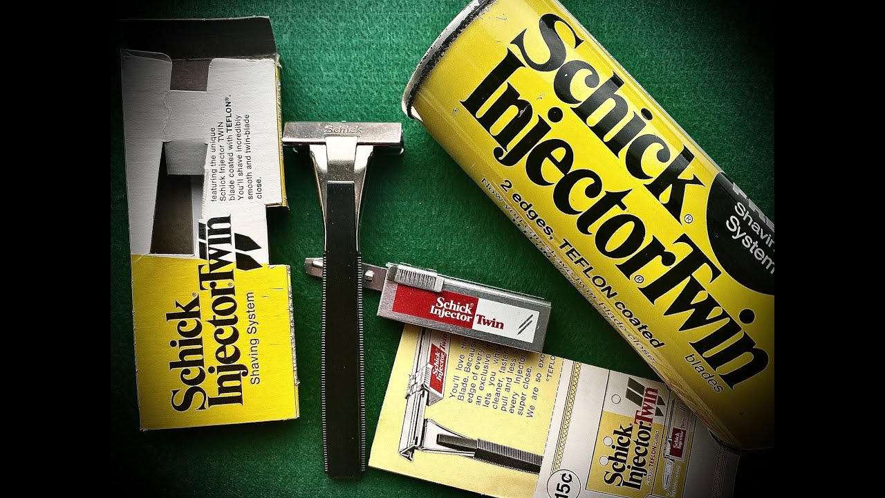 THE SCHICK INJECTOR TWIN RAZOR - YouTube
