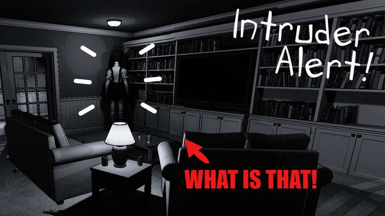 THIS HORROR GAME ALMOST MADE ME QUIT! | Intruder Alert! - YouTube