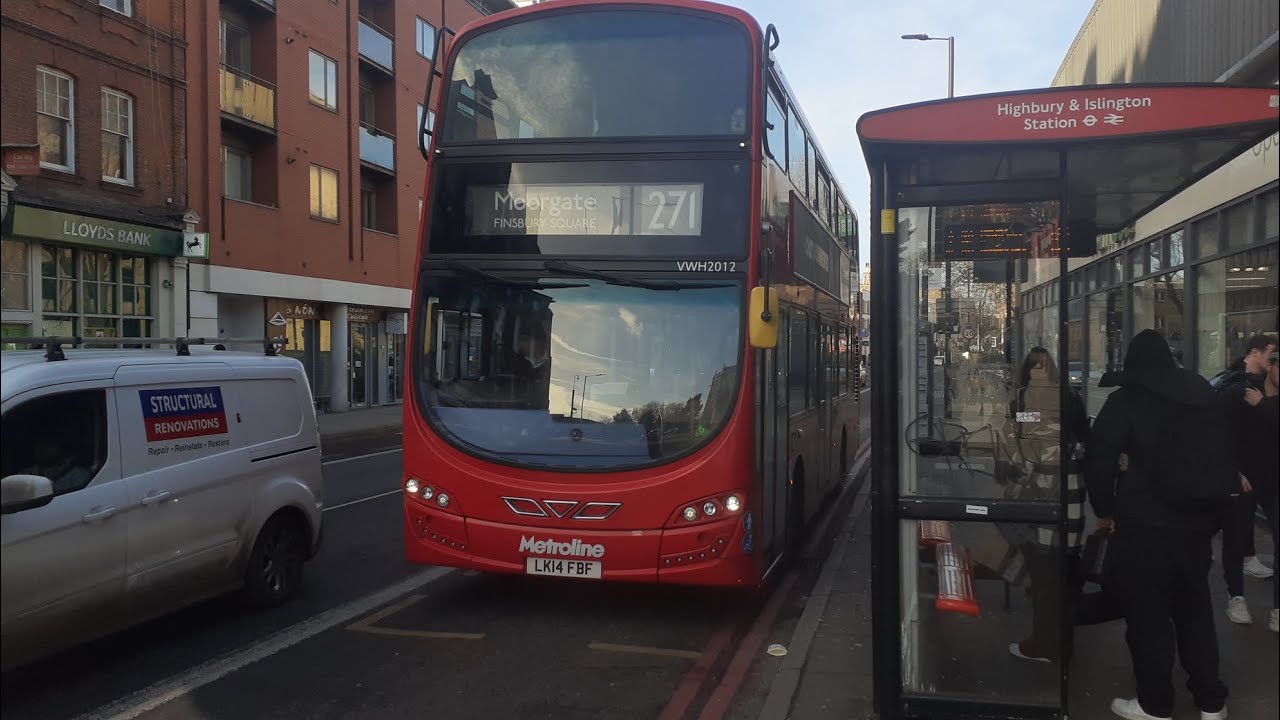 (Last Week Of Service) - Metroline - VWH2012 - LK14FBF - on Route 271 ...