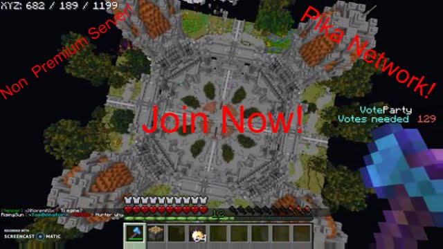 Minecraft Non Premium Server - Pika Network - YouTube