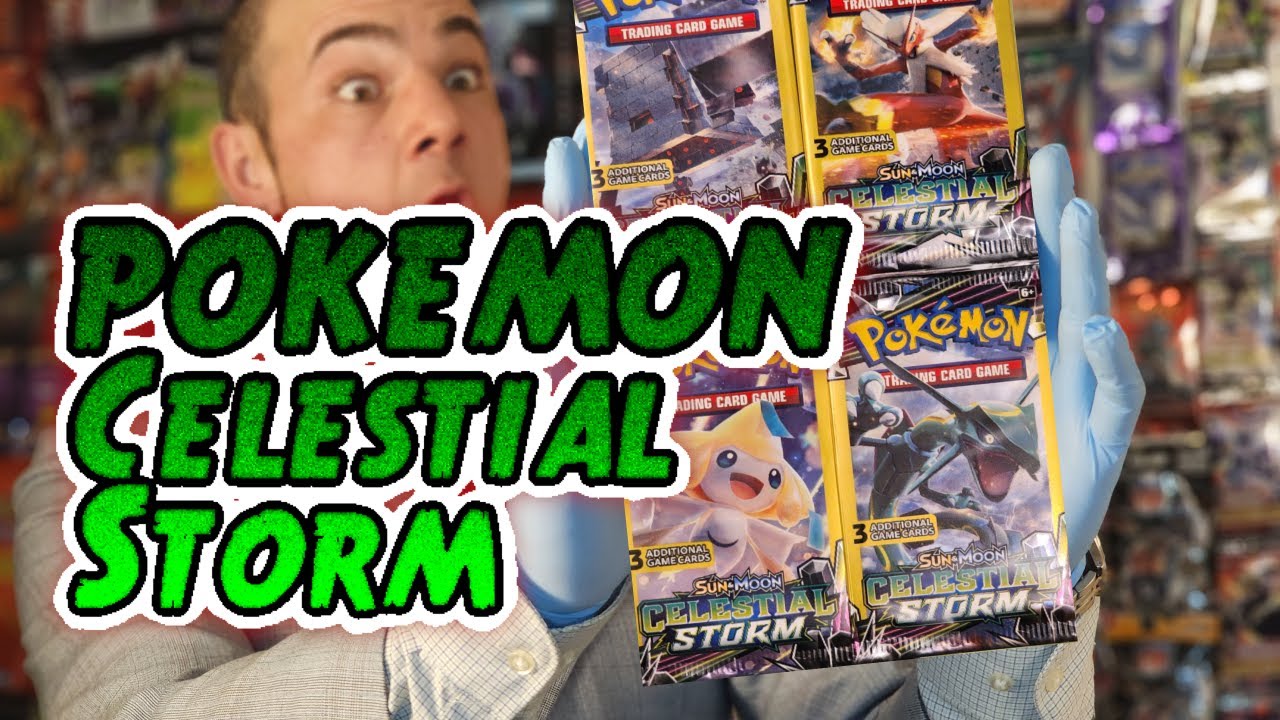 Pokemon Celestial Storm - MINI PACK STORM! - YouTube