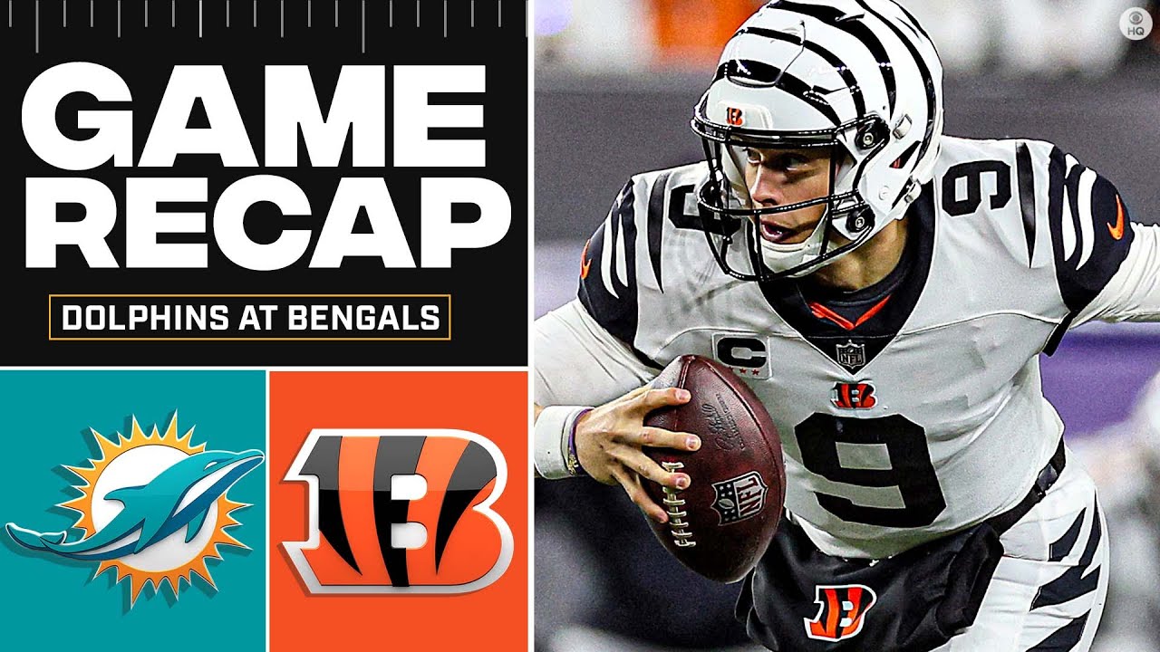 Bengals HAND Dolphins First Loss Of Season, Tua EXITS With Injury I ...