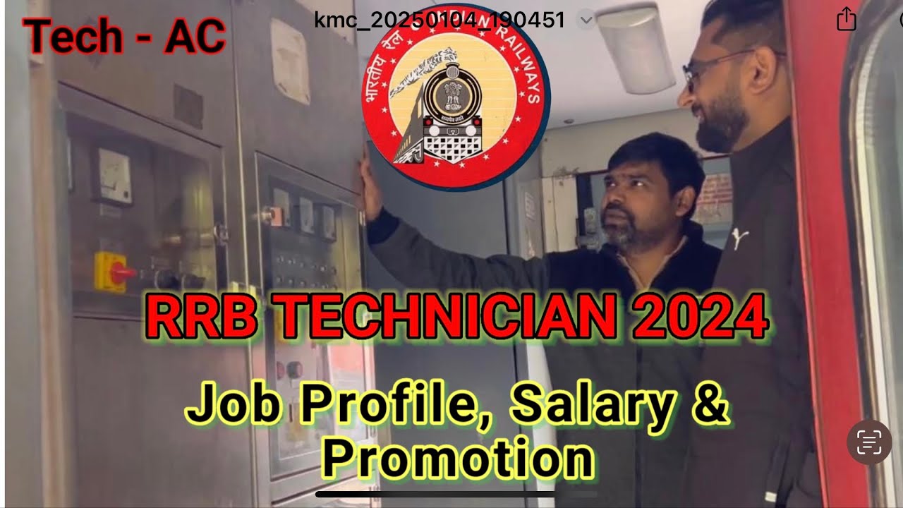 RRB tech AC work profile,salary and promotion#subscribe#rrb - YouTube