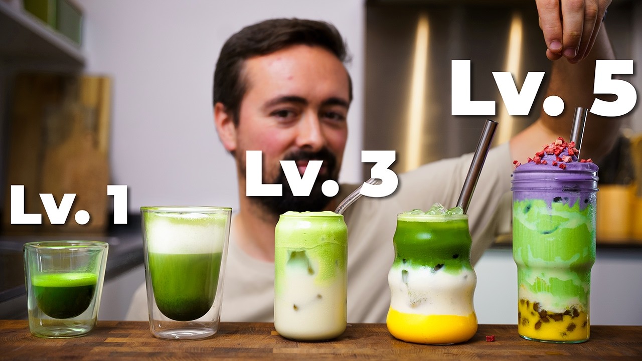 5 Levels of Matcha You Need For The Rest of Your Life - YouTube