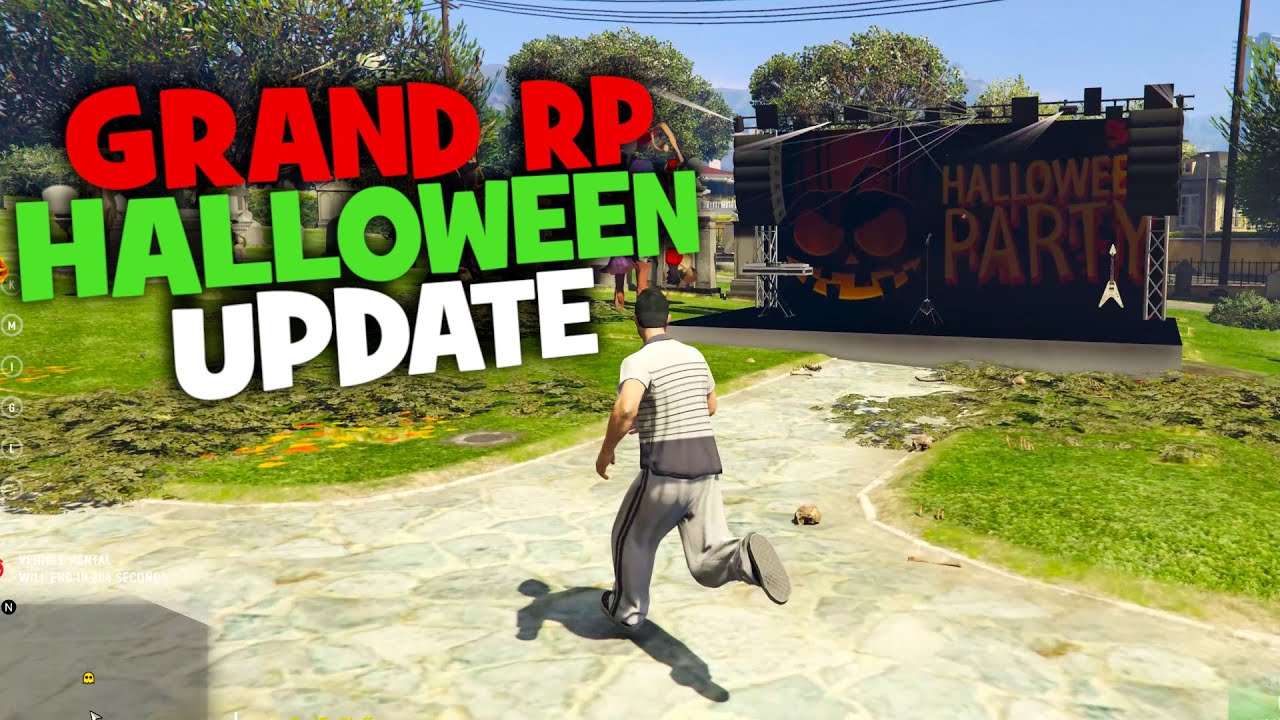 Grand RP Halloween Update 🐱 Stream - YouTube