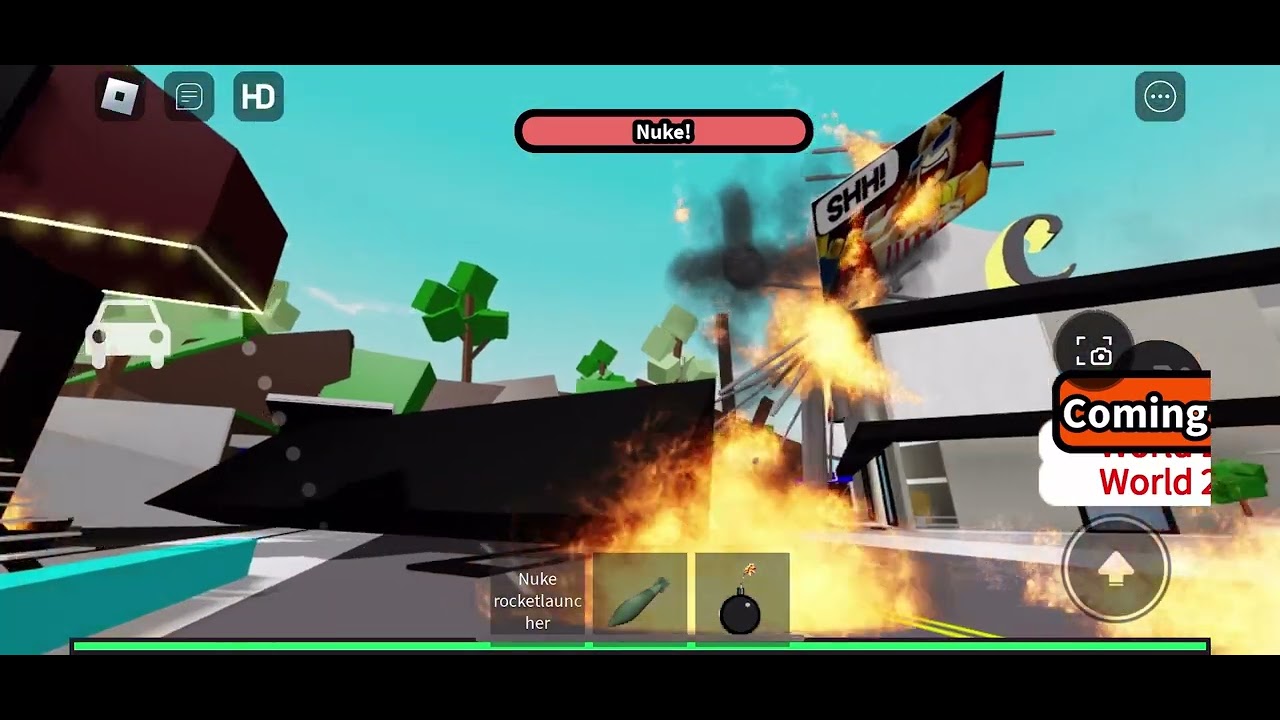 Roblox Brookhaven super cool video. Destroy the city - YouTube