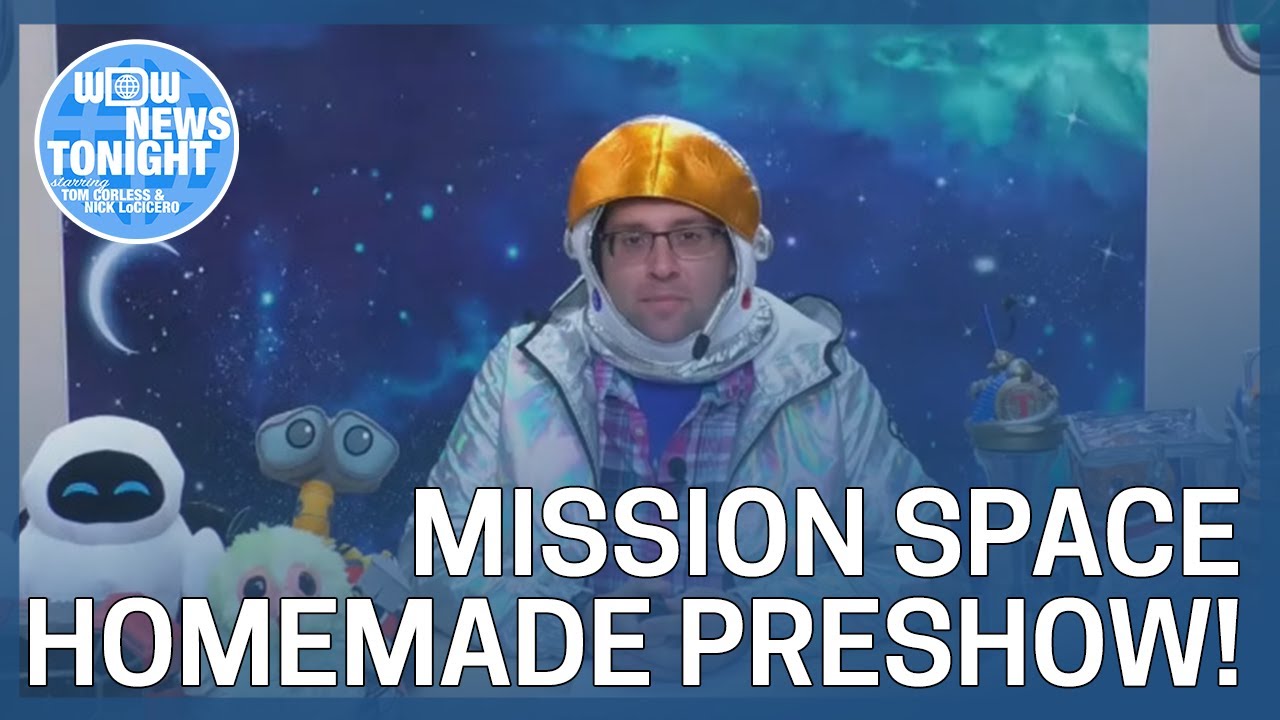 Homemade Mission: SPACE Pre-Show - WDW News Tonight - YouTube