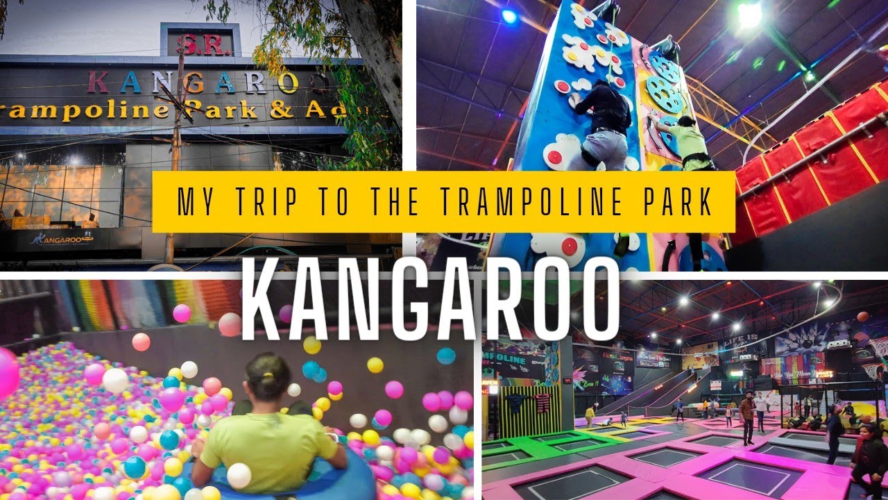 KANGAROO || Trampoline Park || Fun Day || Vlog 9 || Lucknow - YouTube