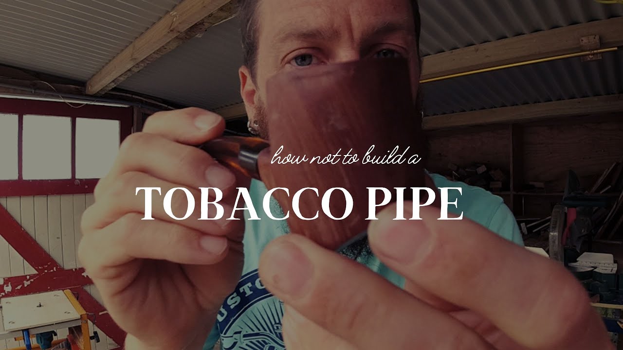 DIY Wooden Tobacco Pipe Project - YouTube