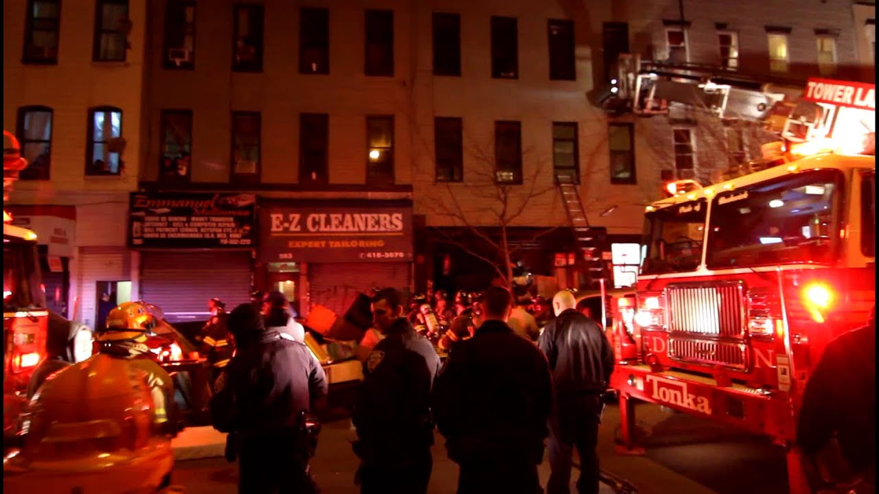Fire in Bushwick -- Brooklyn - YouTube