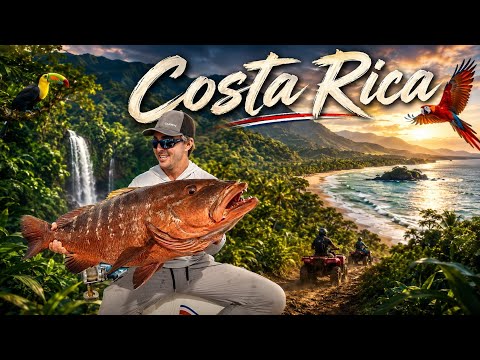 7 Days in Wild Costa Rica! Fishing, ATV's, Surfing, and More!