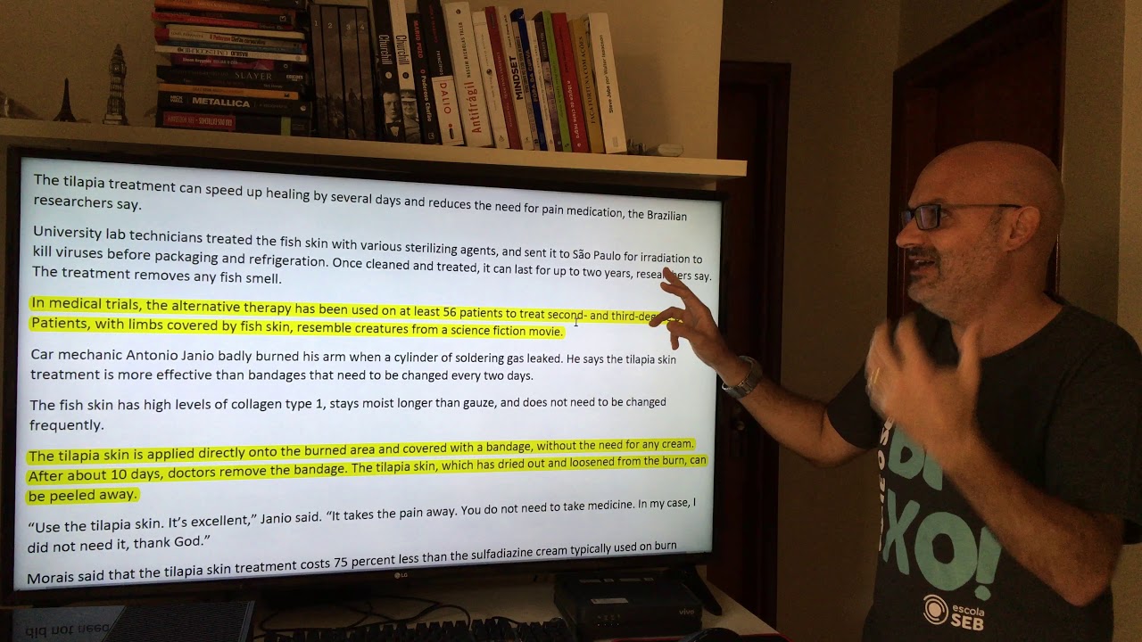 Brazilian doctors use fish skin to treat burn victims - YouTube