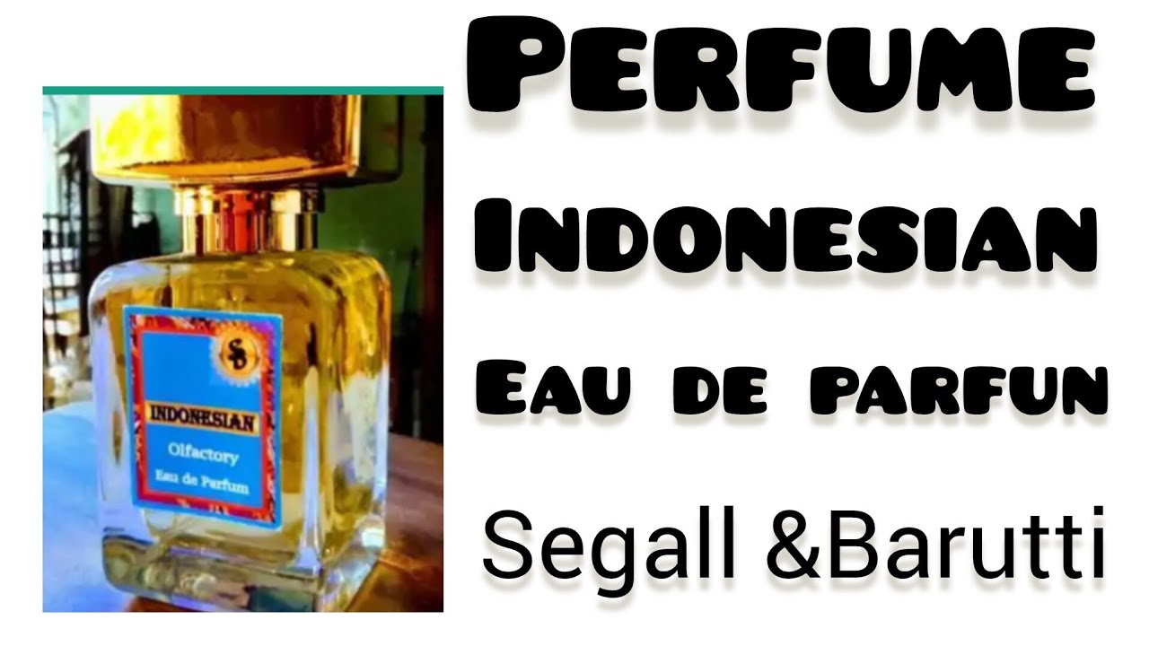 Perfume Indonesian by Segall & Barutti //#perfumesimportados , # ...