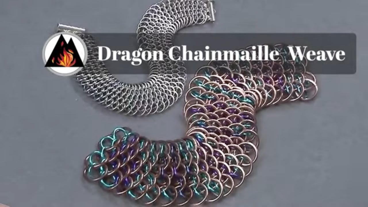 🐉Dragon Weave | Chainmaille Weave Technique - YouTube