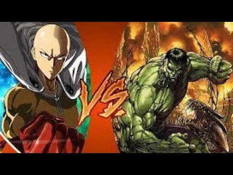 Saitama vs hulk # parti1#