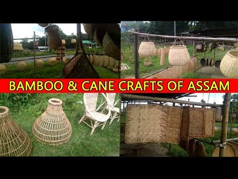 Cane And Bamboo Products Of Assam | Handicrafts of Assam | Bamboo Cane ...