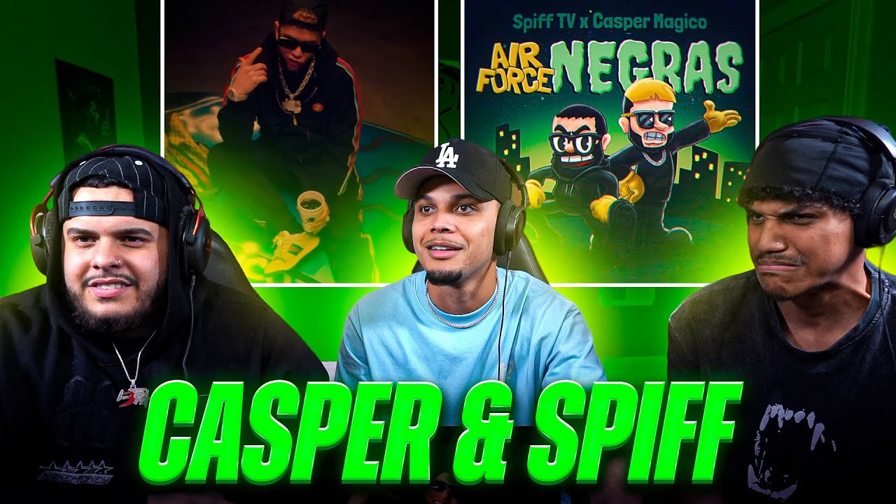 REACCION a “AIR FORCE NEGRAS” DE CASPER Y SPIFF | ¿REMIX CON ANUEL y ...