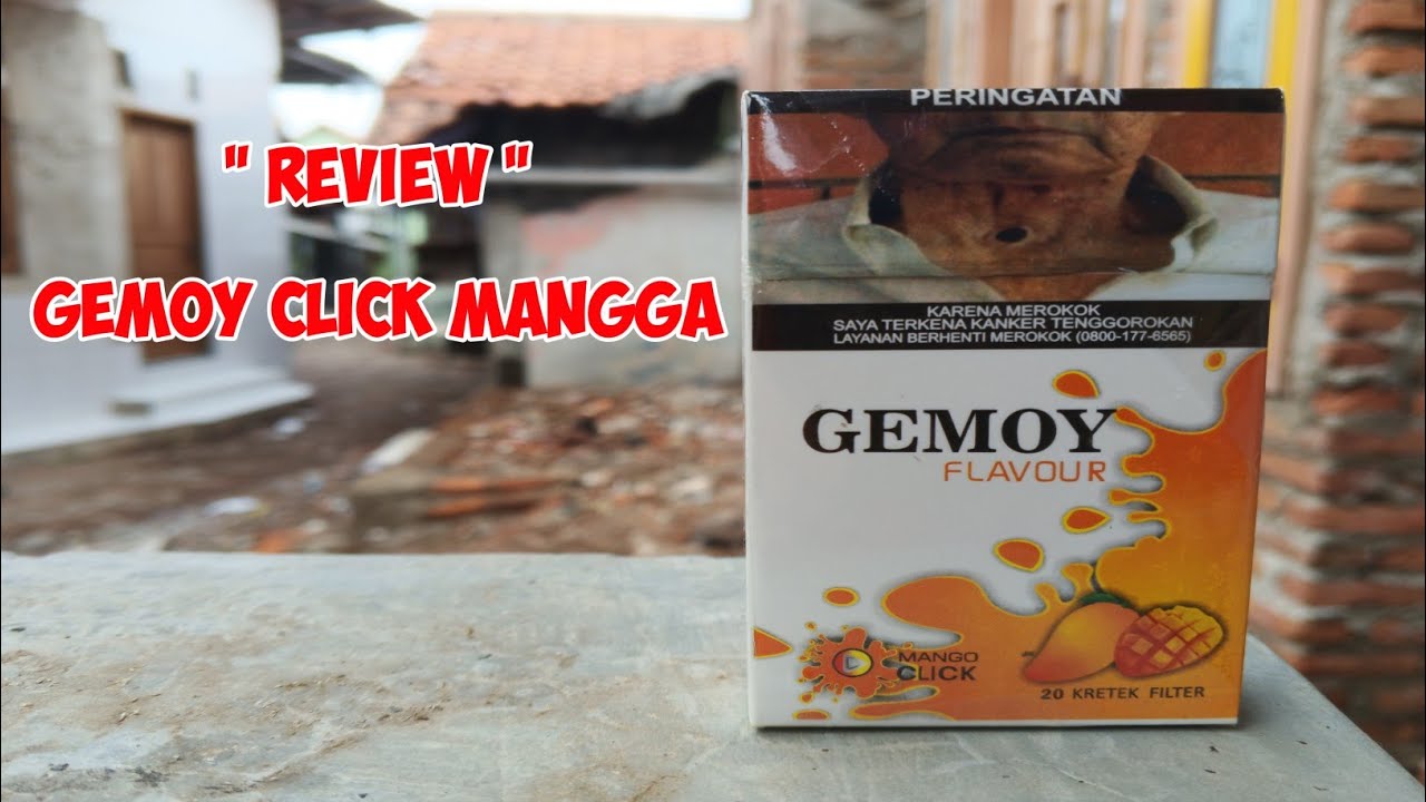 REVIEW ROKOK GEMOY CLICK MANGGA - YouTube