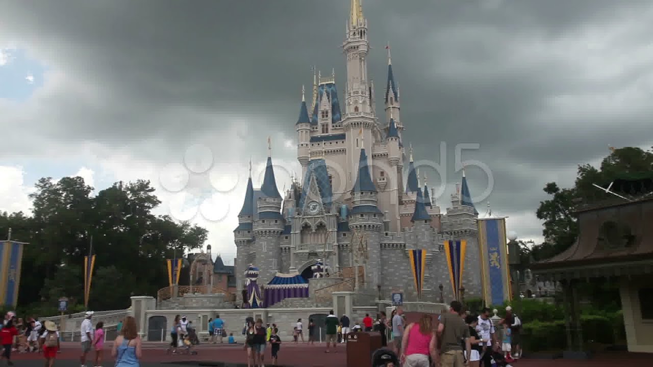 Cinderella Castle zoom out at Disney world. Stock Footage - YouTube