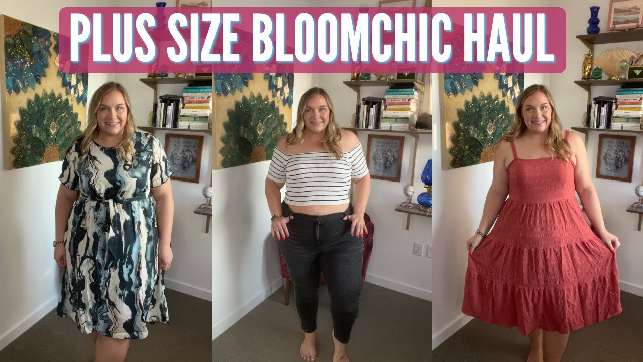 Plus Size BloomChic End of Summer Haul - Sizes 10-30 - YouTube
