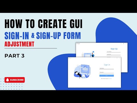 How to Make a Login and Register Page in Python | #part3 - YouTube