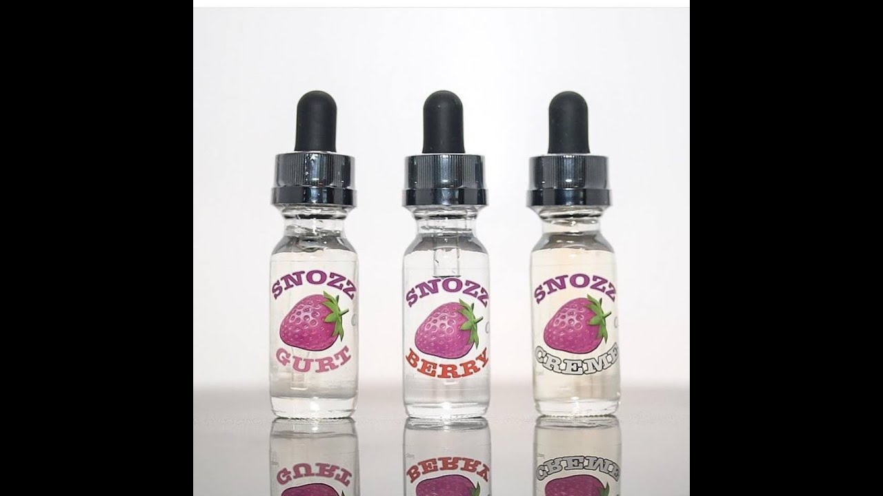 Snozz Berry by SNOZZ E-Liquid (E-Juice Review) - YouTube