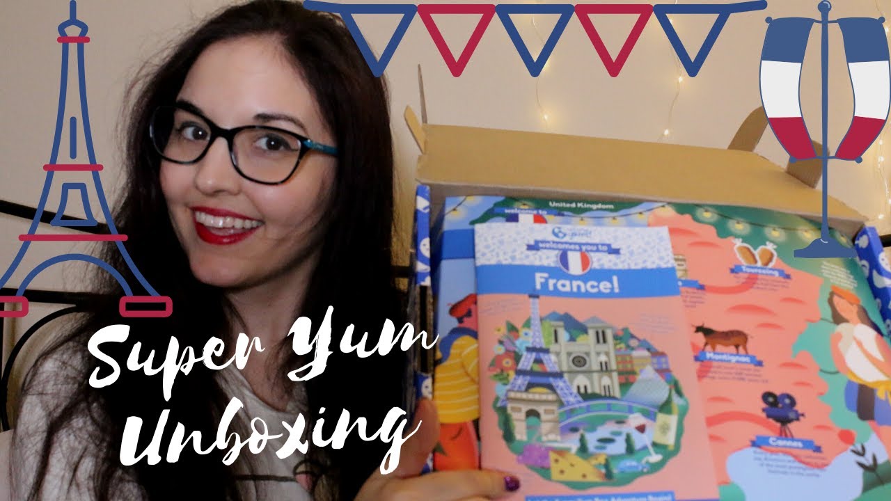 Universal Yums FRANCE SUPER YUM BOX! FEBRUARY 2020 - YouTube