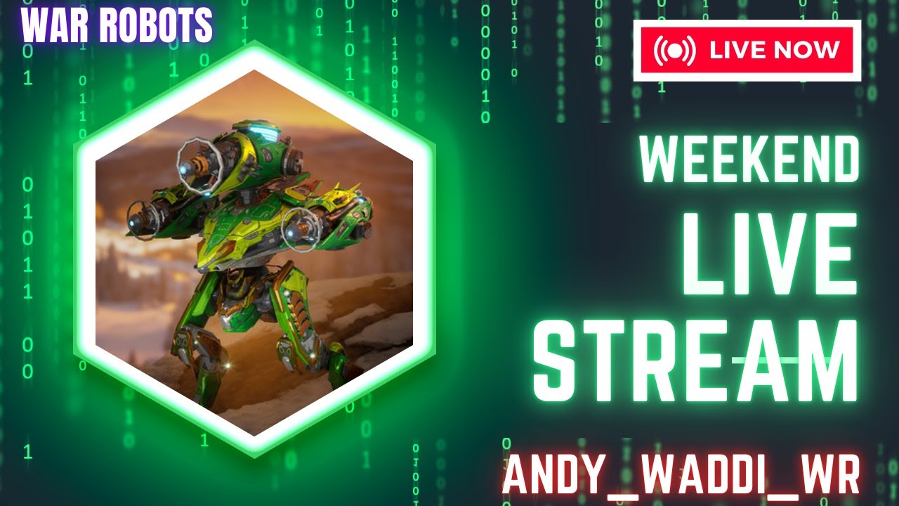 War Robots | 🔴Live Streaming | Weekend Gameplay | After Rebalance🚨☢️ ♨️ ...