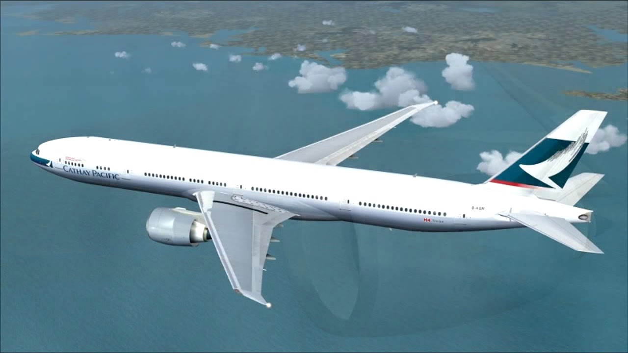 CX615 777-300ER CATHAY PACIFIC HONG KONG - BANGKOK - YouTube