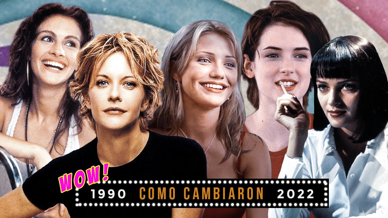 Así lucen hoy las Actrices más Populares de los 90 - YouTube